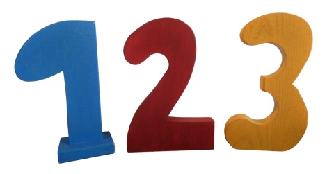 Cyferki 1,2,3- Małe k.MIX > Manufaktura Stylu